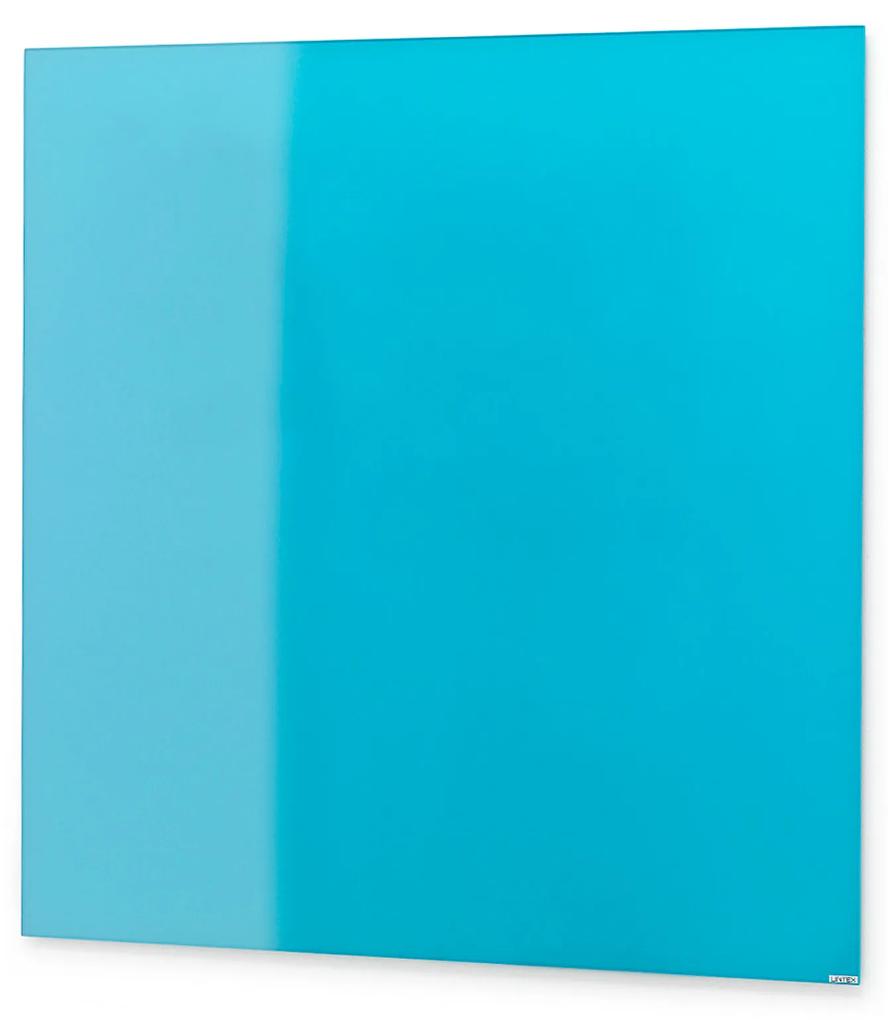 AJ Produkty Skleněná magnetická tabule Stella, 500x500 mm, světle modrá