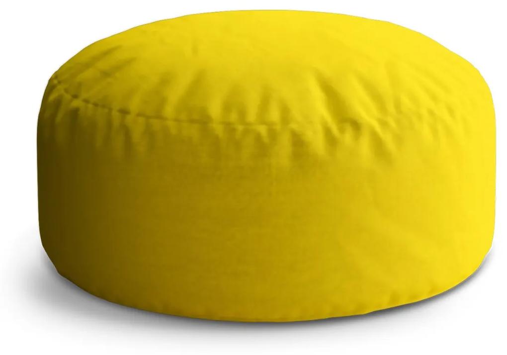 Sablio Taburet Circle Žlutá 2: 40x50 cm