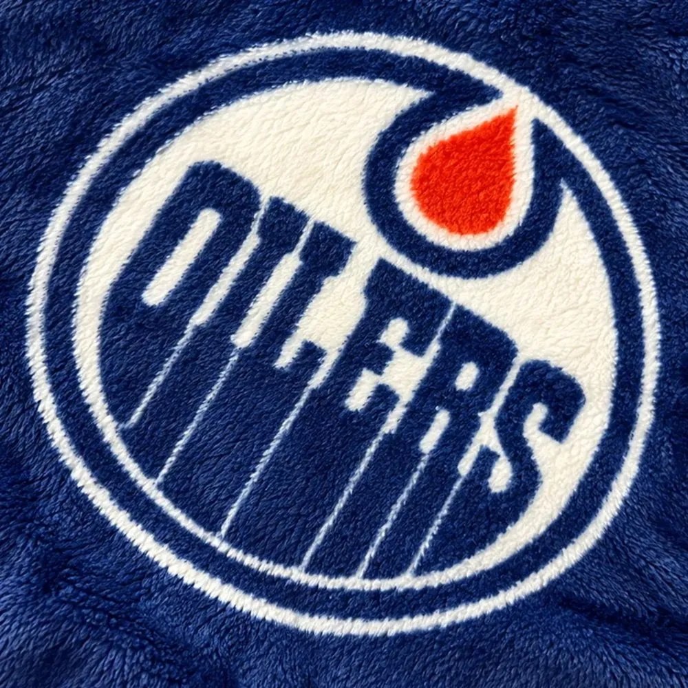 Mikinová televizní deka NHL Edmonton Oilers - vel. XL