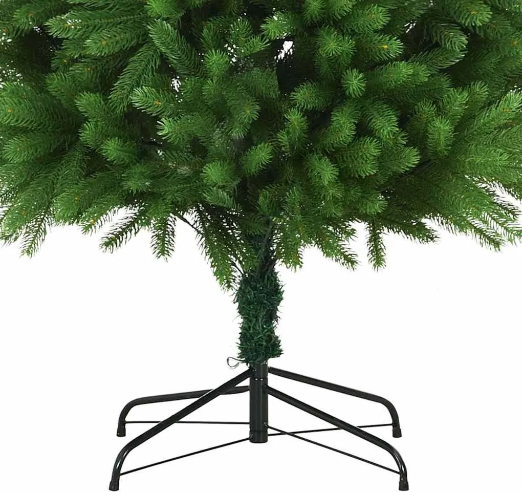 Umělý vánoční stromek s realistickým jehličím 240 cm zelený 284329