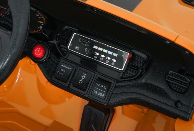 Elektrické autíčko Dodge Durango oranžové
