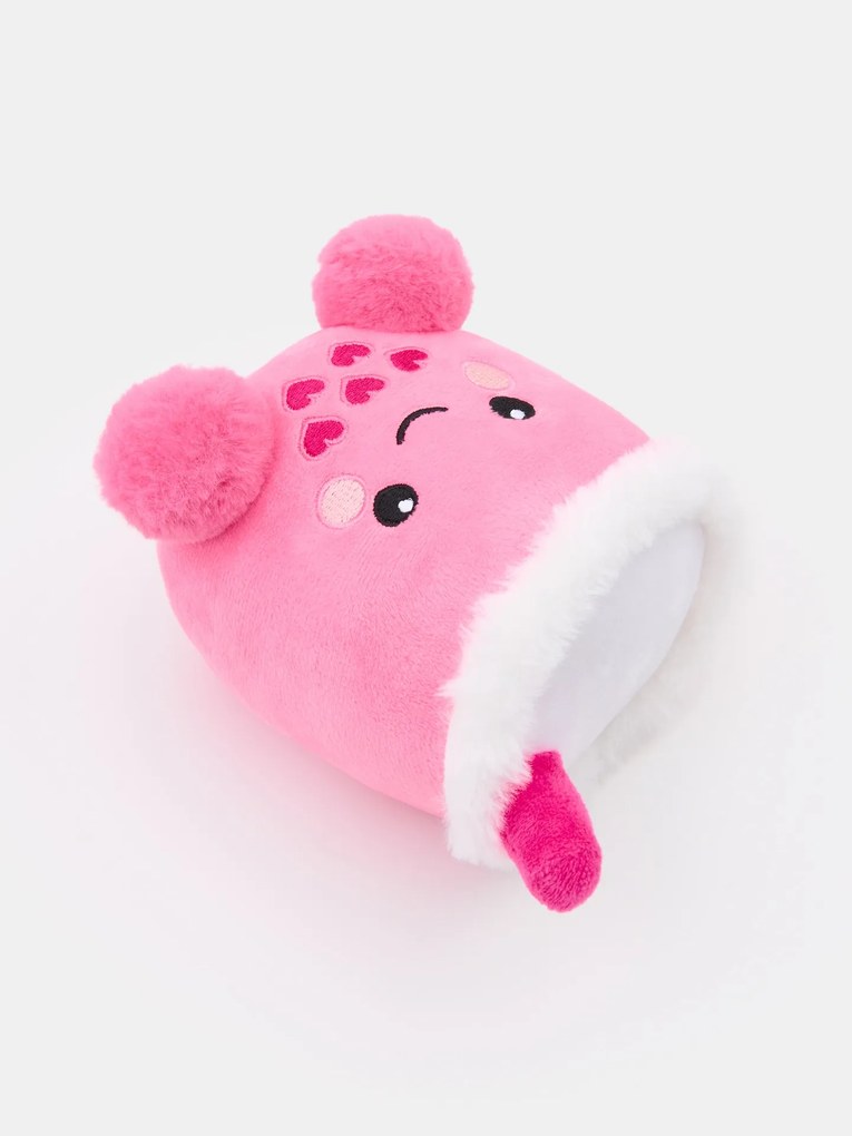 Sinsay - Plyšový Bubble Tea - sytě růžová