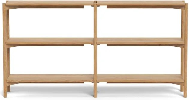 ACTONA Knihovna BRAIDWOOD dub 169x30 cm