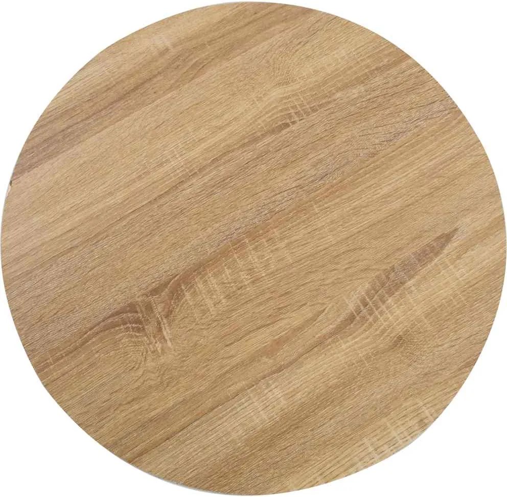 Bistro stolek světle hnědý 50 cm MDF 286417