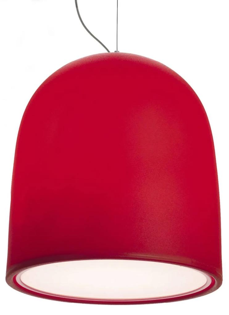Modo Luce Campanone závěsné světlo Ø 51 cm červená
