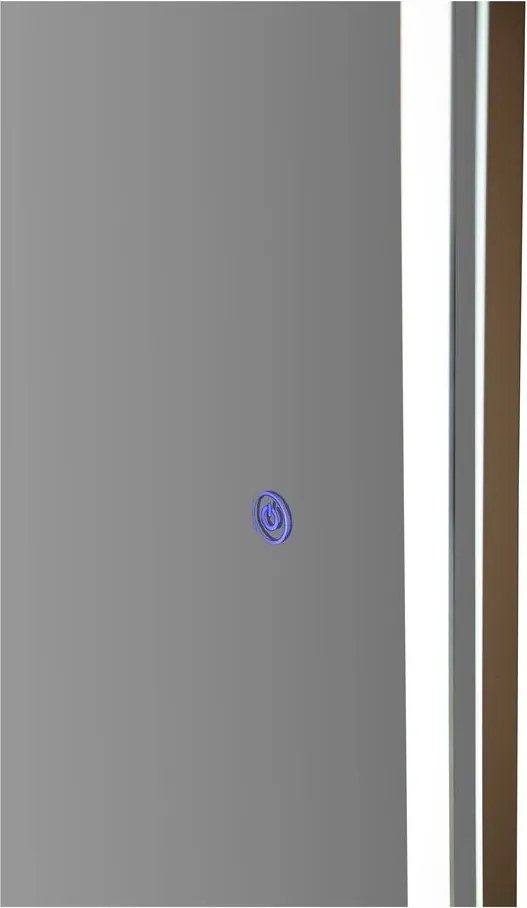 Nástěnné zrcadlo s osvětlením 50x160 cm Oval – Mauro Ferretti