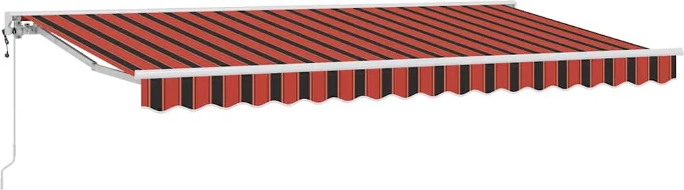 Rám markýzy Oranžová a Černá 350 x 200 cm 3329662