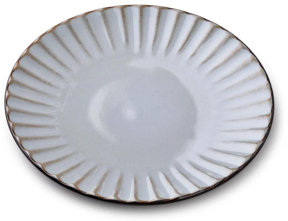 Dezertní talíř EVIE 20 cm šedý