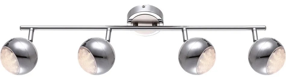 Globo NIKI 56230-4 Stropní Bodovky chrom 4 x LED max. 5W 180 x 660 mm