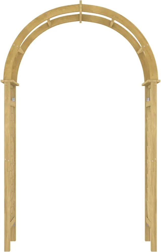 Zahradní oblouk s treláží 141x97x243 cm impregnovaná borovice 318420