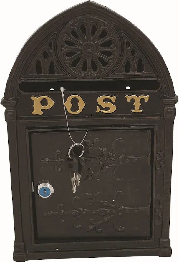 Poštovní schránka, plechová 35 x 21,5 x 8 cm