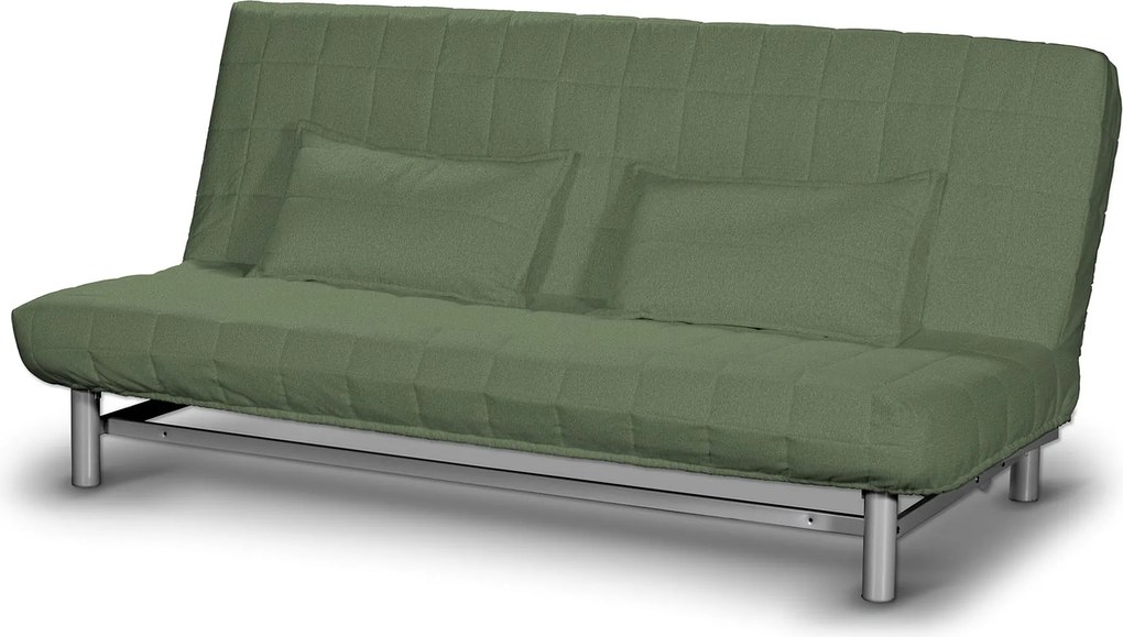 Potah na pohovku IKEA  Beddinge krátký barva zelená látka pletený vzor