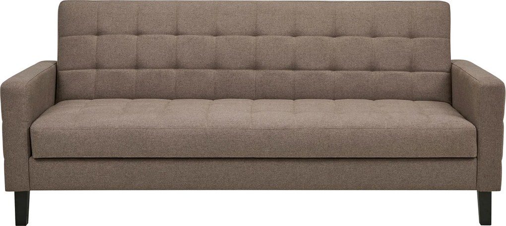 House Nordic Rozkládací pohovka s úložným prostorem MILTON hnědá 204 cm
