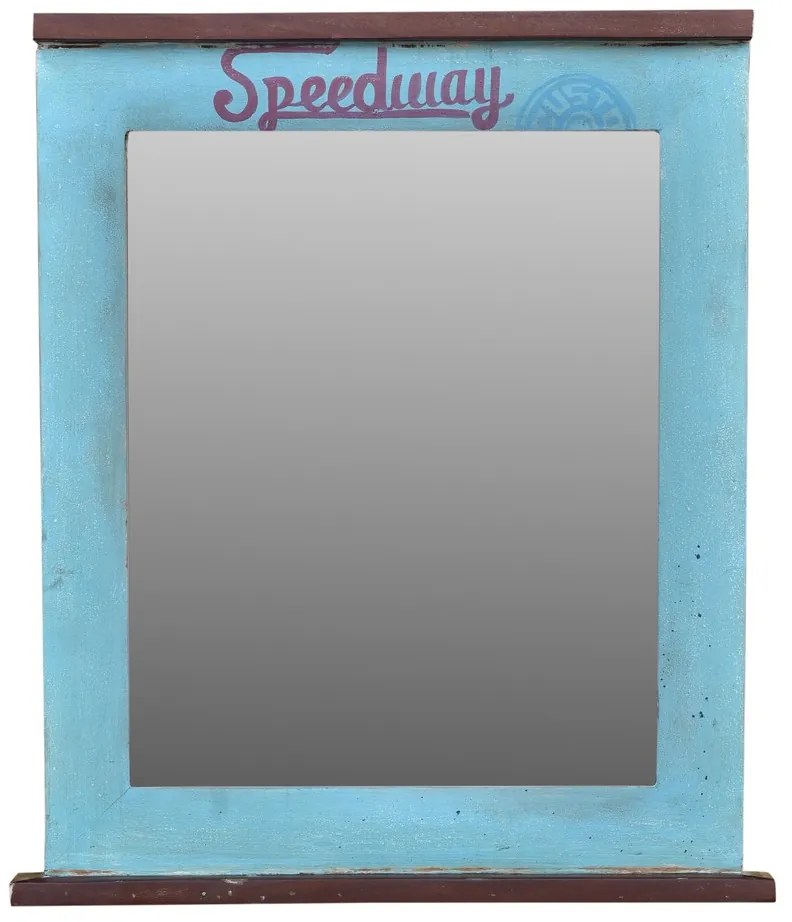 Bighome - Zrkadlo SPEEDY 68x79 cm - viacfarebná