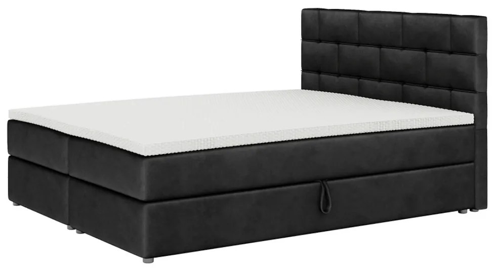 Expedo Čalouněná postel boxspring BETANIA + topper, 180x200, itaka 15