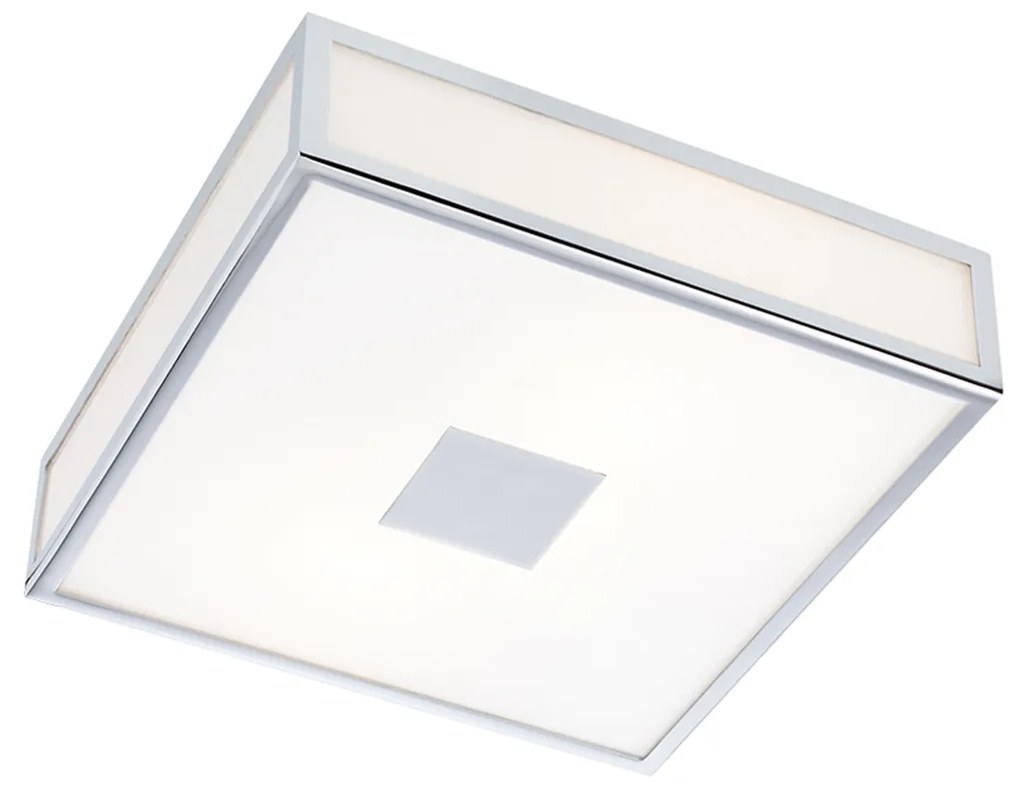 Redo 01-1237 koupelnové stropní LED svítidlo Ego chrom, 20W, 3000K, 28cm