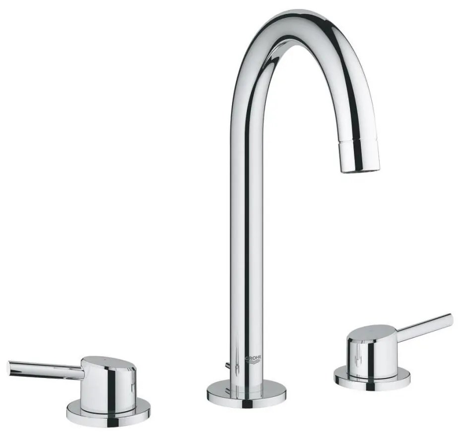 GROHE 20216001 - Umyvadlová tříotvorová baterie CONCETTO DN 15 velikost L chrom