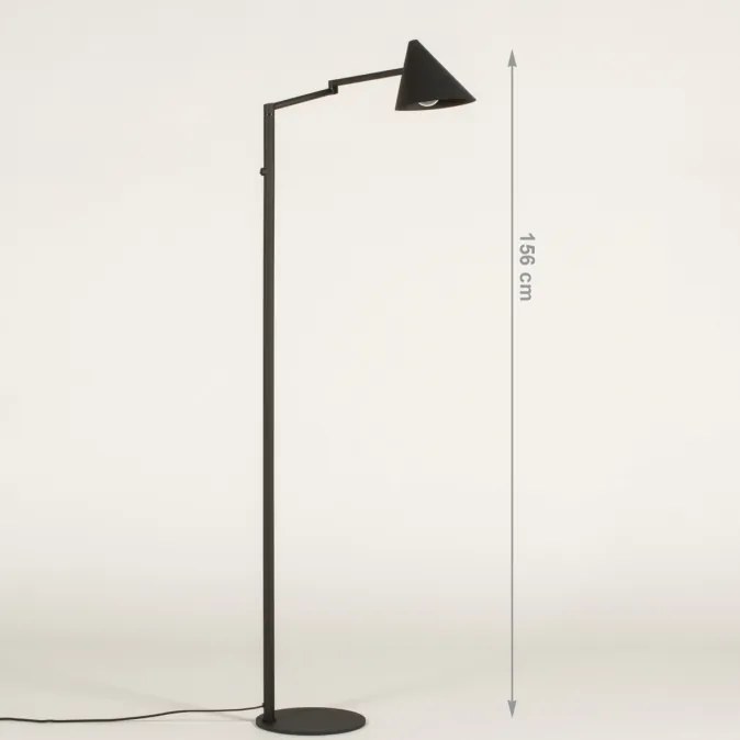 Stojací designová lampa Florentia Nero