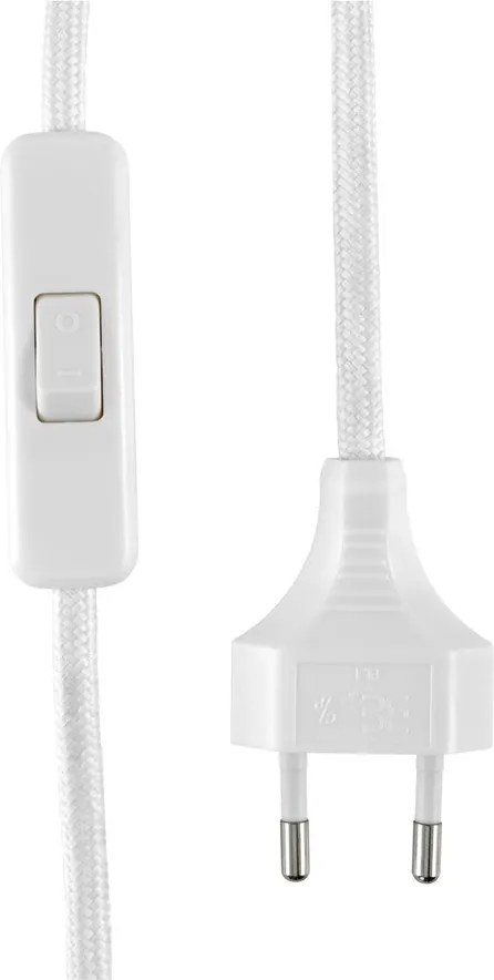 Bílá stolní lampa z materiálu bouclé (výška 58 cm) Philo – Ellos Home