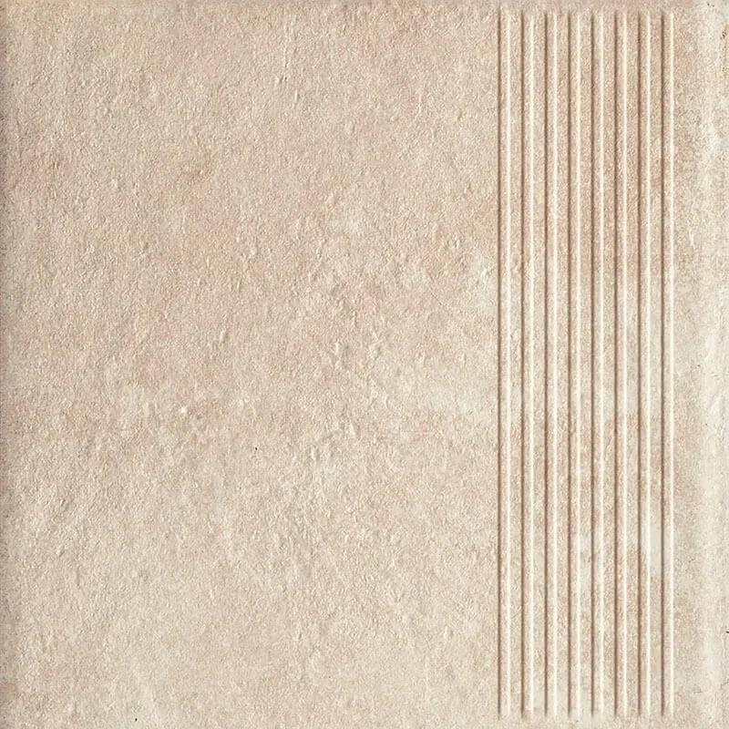 Ceramika Paradyz Dlažba Scandiano Beige Schod. Přímá 30x30 - 147159