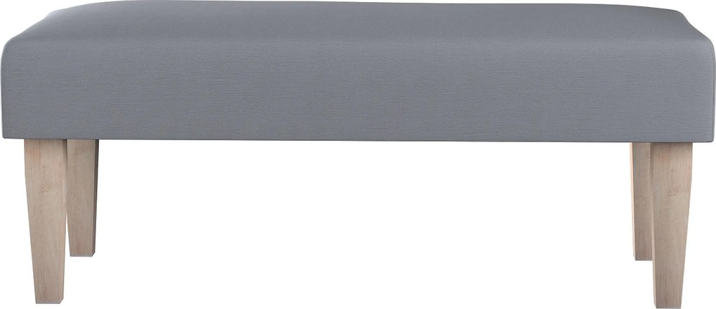 Dlouhá lavička 100x40cm barva šedá