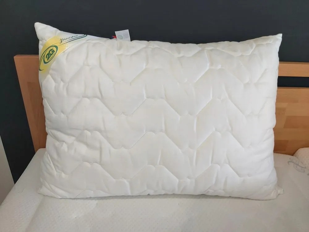 Saténový polštář Flexi Sleep s latexem - výstavní kus - 50x70 cm