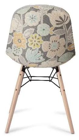 Šedá jídelní židle s nohami z bukového dřeva Furnhouse Sun