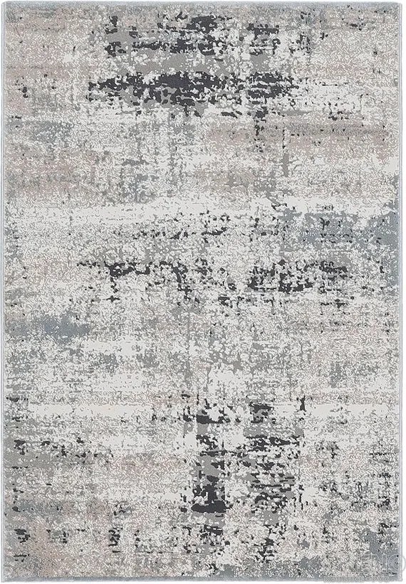 Breno Kusový koberec BOHO 61, 140x200 cm, Šedá/Vícebarevné