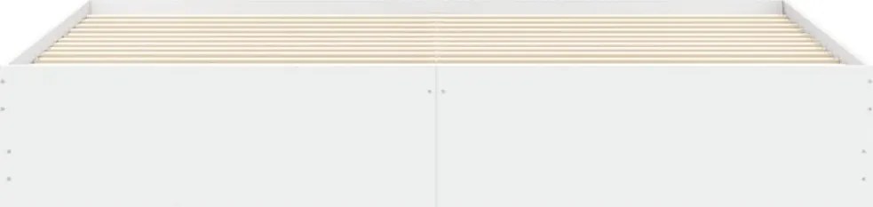 vidaXL Rám postele se zásuvkami 180 x 200 cm kompozitní dřevo [3207252] Barva: Bílá