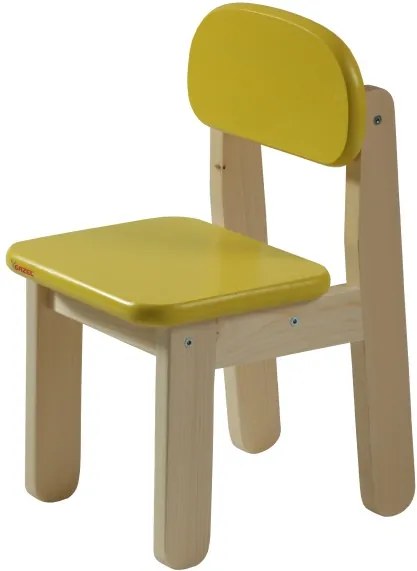 Gazel PUPPI židlička Barva: žlutá