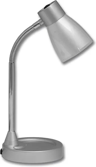 Ecolite Stolní lampa TINA - L2705-STR, stříbrná