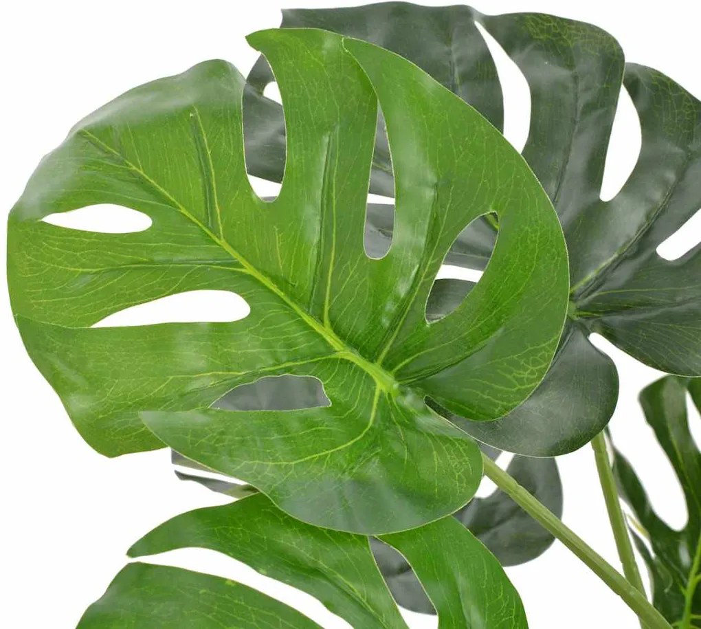 Umělá rostlina monstera s květináčem zelená 100 cm 280182