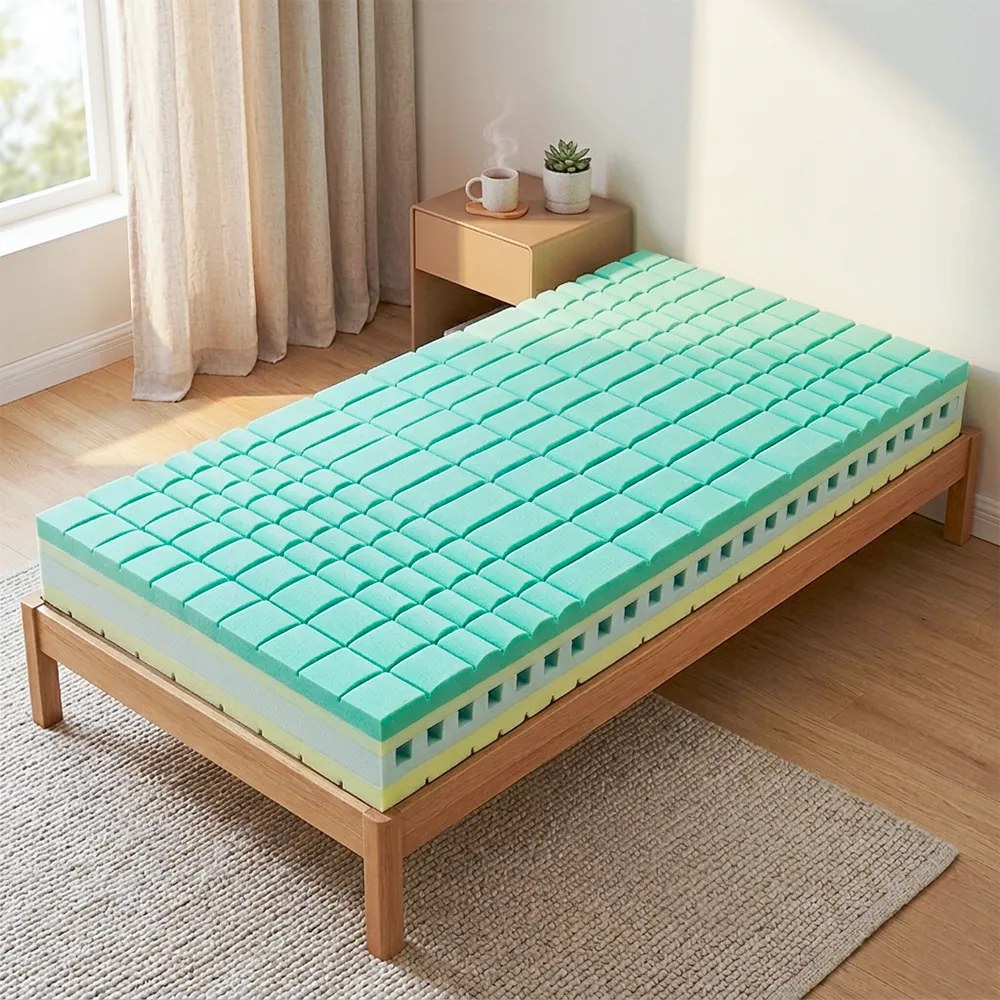 Antidekubitní matrace TORI 140x200 cm | výška 23 cm | sedvičová | tvrdost 2 i 3 | nosnost 130 kg | VÝBĚR PRATELNÉHO  POTAHU