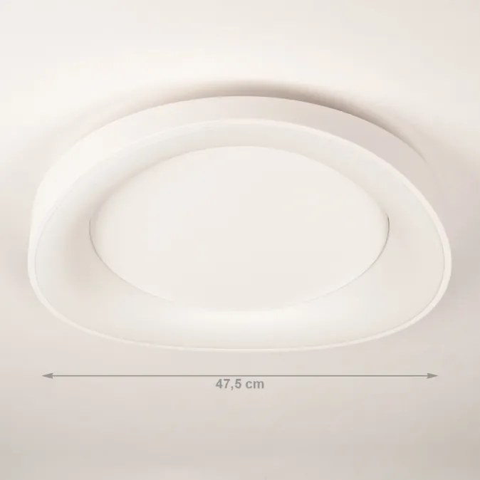 Stropní designové LED svítidlo Organic White 48