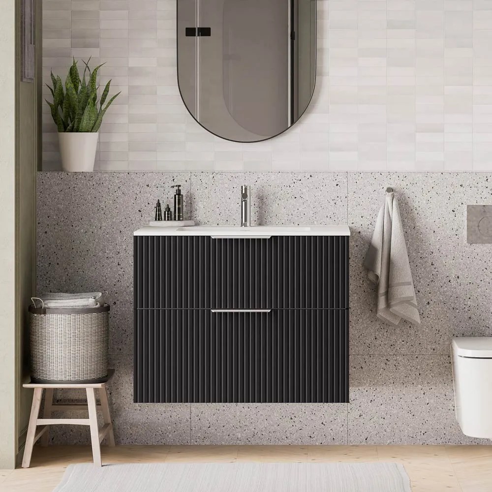 Duravit umyvadlo s umyvadlovou skříňkou TIM 80 cm
