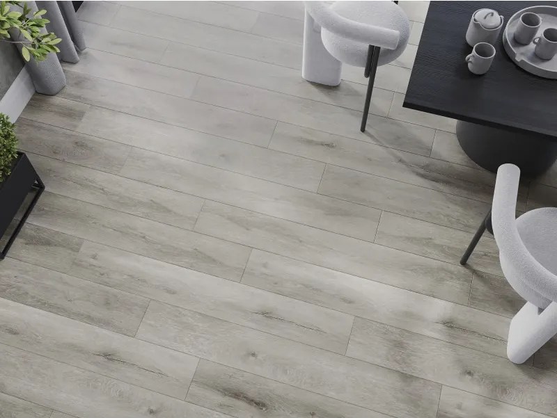 Mexen Boone vzorek vinylových panelů SPC 6,5 mm, podložka IXPE 1,5 mm, 4 V-drážka, Dub - F1054-S