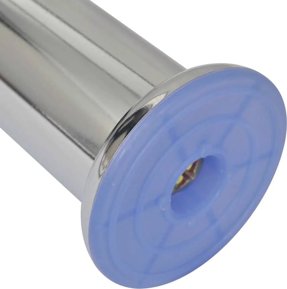 Kulaté nohy na pohovku 8 ks chrom 180 mm 279099