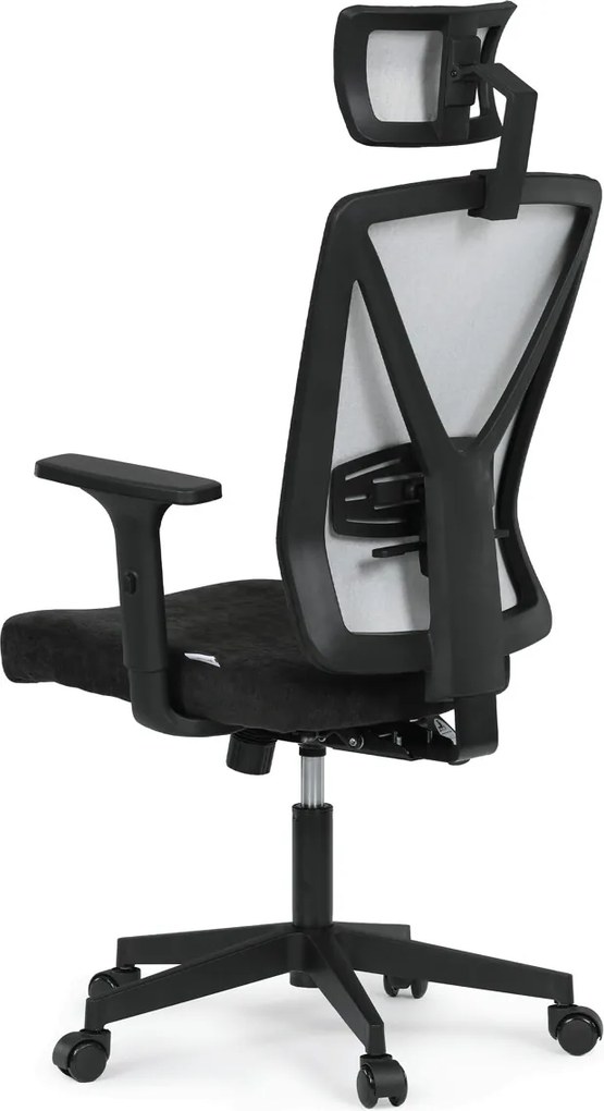 Ergonomická kancelářská židle ARLO - černá látka