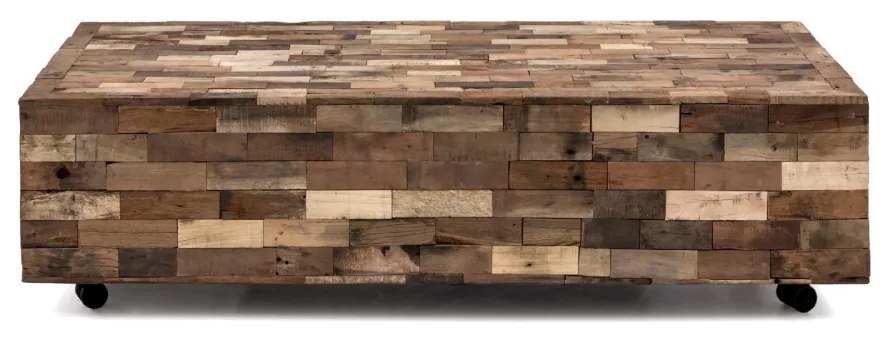 Massive home | Konferenční stolek Zanzibar z masivu recyklované dřevo