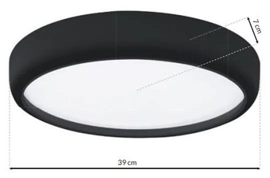 Stropní LED svítidlo Gea, 1x LED 36w, 3000-6000k, b