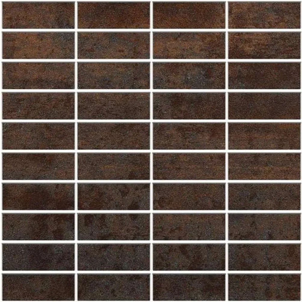 EBS Corten - Mozaika 30x30 cm, matná červenohnědá CORT30CA