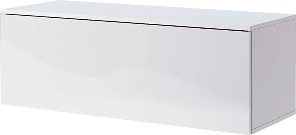 Sekce-42 TV bílý lesk Box