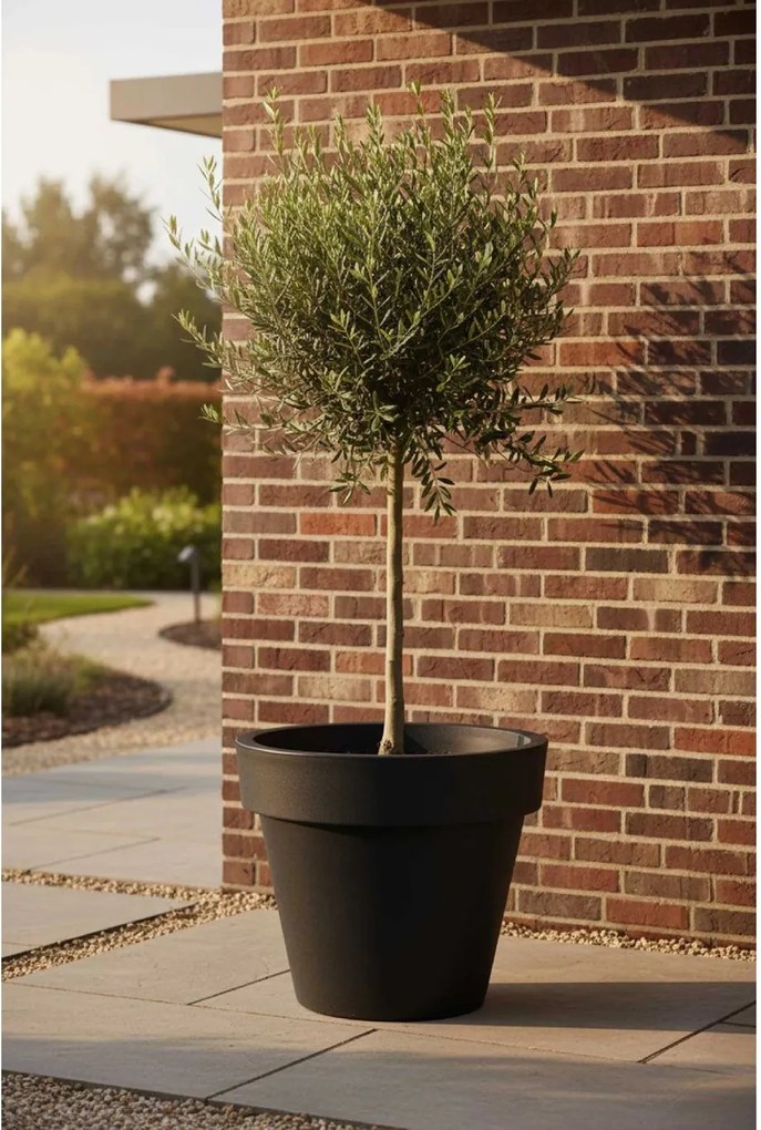 Květináč LEVANTA, plast, výška 108 cm, antracit