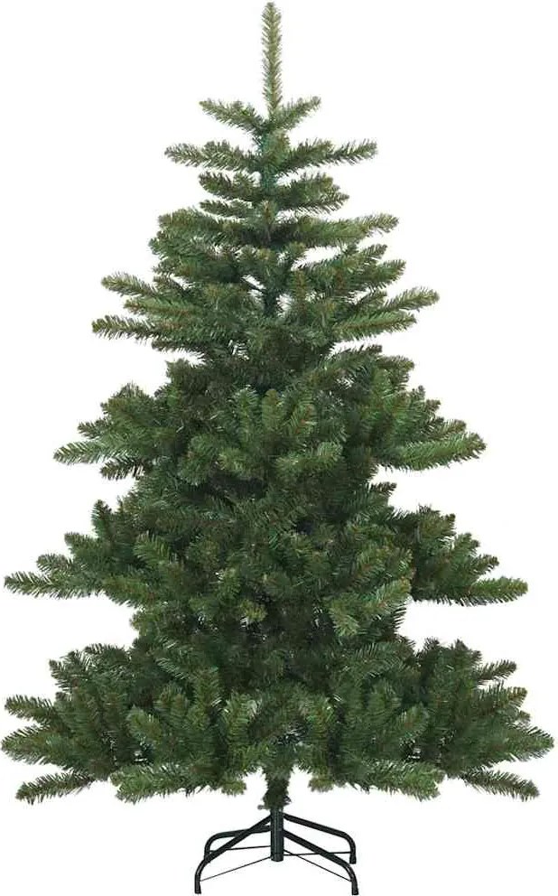 Umělý Skládací Vánoční Strom Zelená 150 cm PVC a ocel 3397657