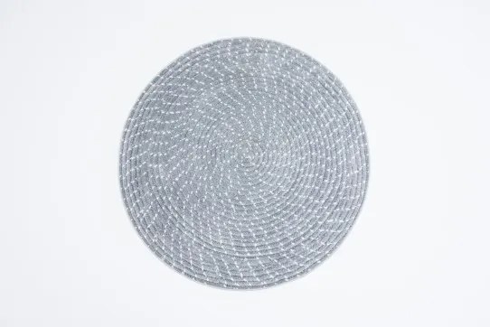 Protiskluzový koberec BARI PRINT 250654W kruh