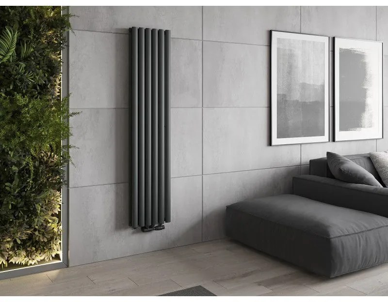 Mexen Dallas, topné těleso 1600x360 mm, 1039 W, antracitová, W214-1600-360-00-66