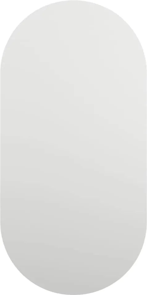 Zrcadlo s LED světly 80 x 40 cm sklo oválné 3102975