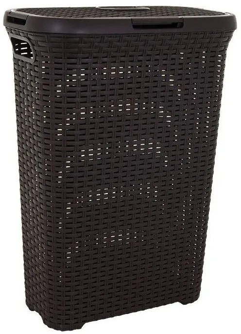 CURVER STYLE RATTAN 30462 Koš na prádlo 40 l hnědá