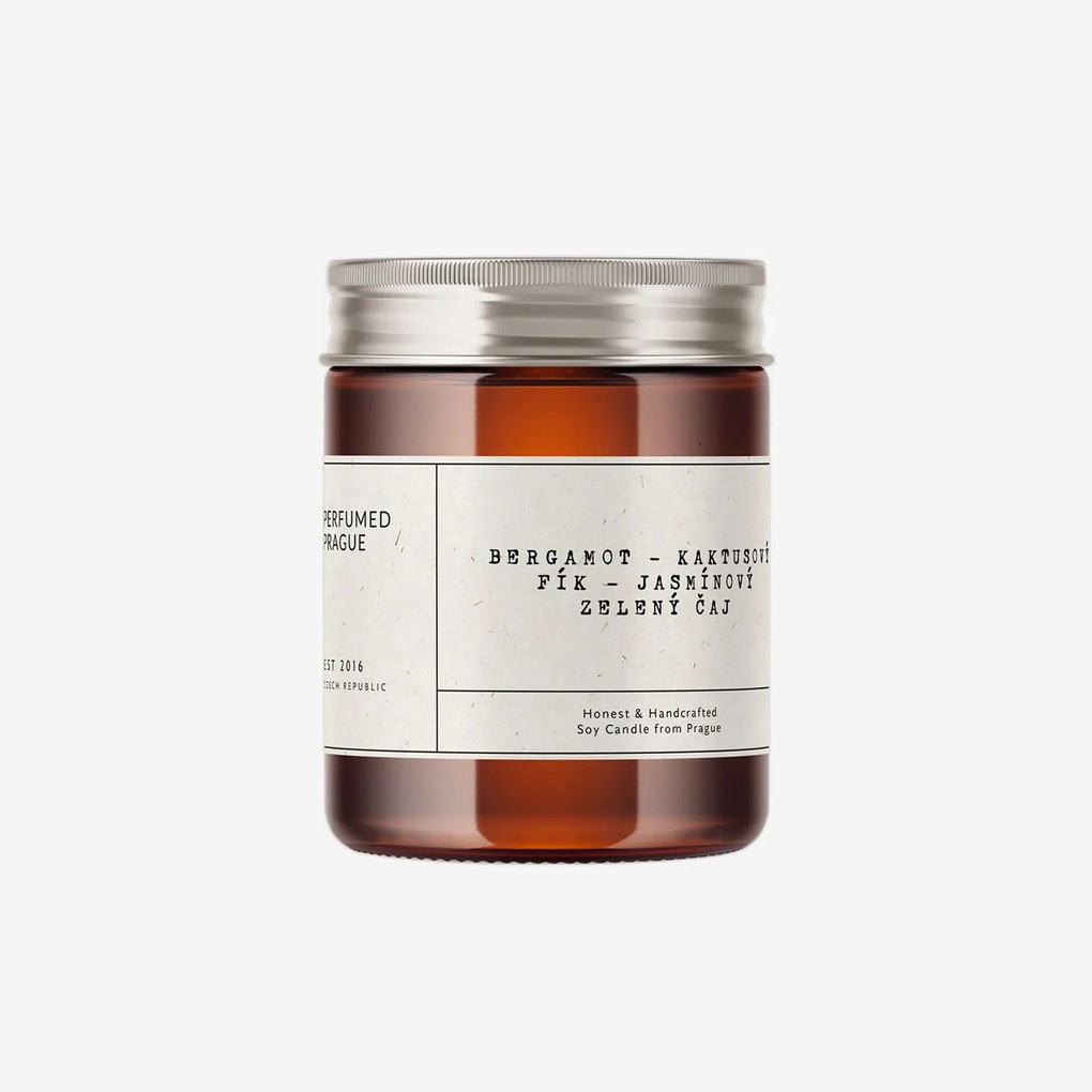 Vonná svíčka Bergamot, jasmínový čaj, kaktusový fík