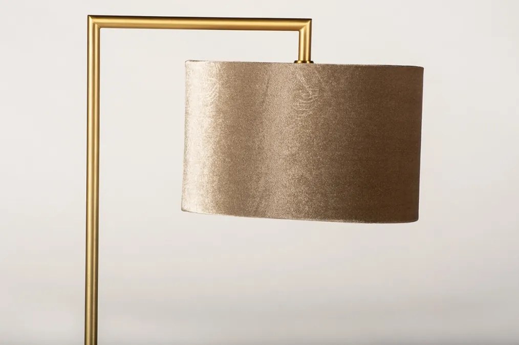 Stolní lampa Pallas Taupe Gold